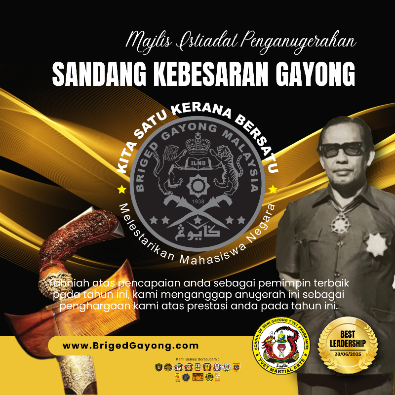 ISTIADAT PENGANUGERAHAN PINGAT, BINTANG DAN SANDANG (1/2025)